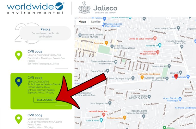 Citas verificación vehicular en Jalisco | Agenda tu cita